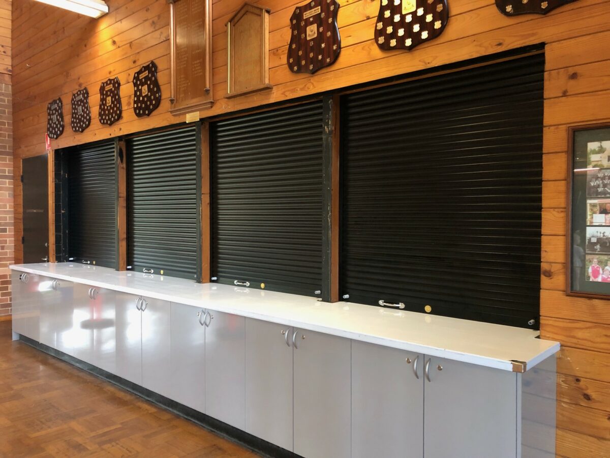 Quality Roller Shutters for canteens, serveries, counter tops ...