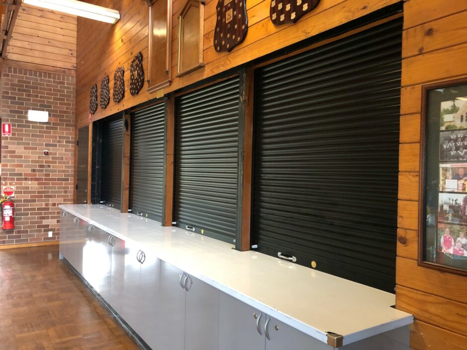 Quality Roller Shutters for canteens, serveries, counter tops ...