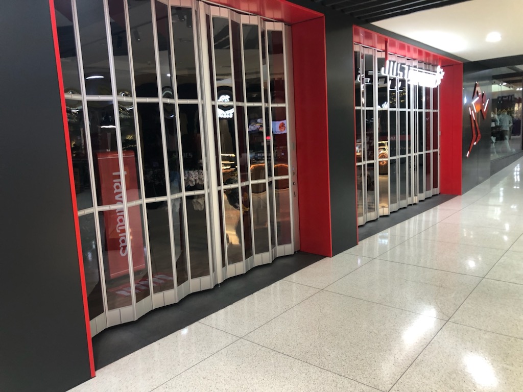 Quality sliding folding doors secure new store for one of Australia's ...